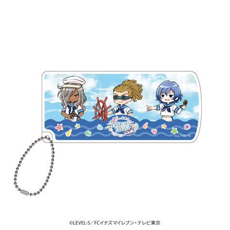 スライド式小物ケース「イナズマイレブン オリオンの刻印」06鬼道＆灰崎＆水神矢 マリンverグラフアートイラスト｜アニメ・キャラクター