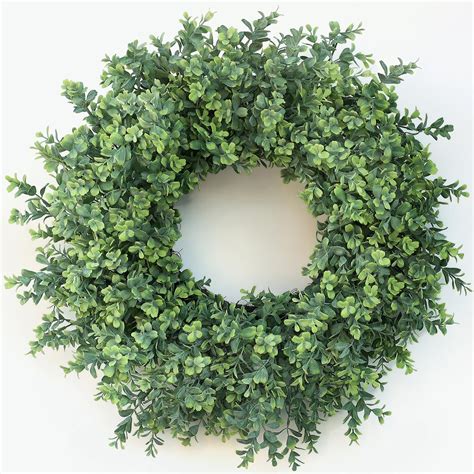 Wreaths For Front Door24 Spring Summer Greenery Boston