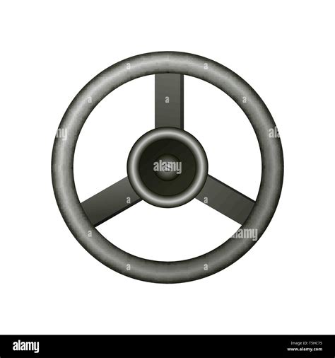 The Valve For The Pipeline Vector Illustration Industrial Equipment