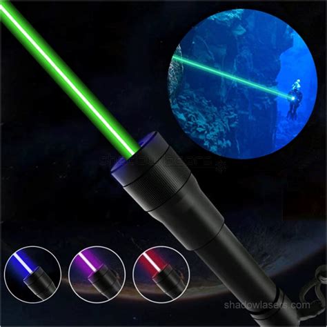 “asura” Gh5 520nm Waterproof Green Laser Pointer 100mw 500mw Diving