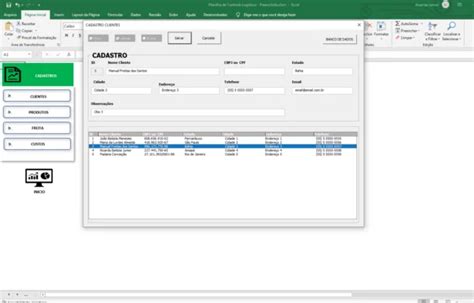 Planilha Controle Logístico Com Indicadores Estoque Pedidos E Custos
