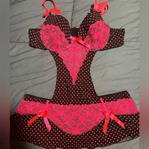 Just Sexy Lingerie Other Just Sexy Lingerie Black Neon Pink