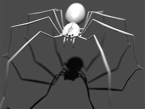 3d Model Of Brown Recluse Spider