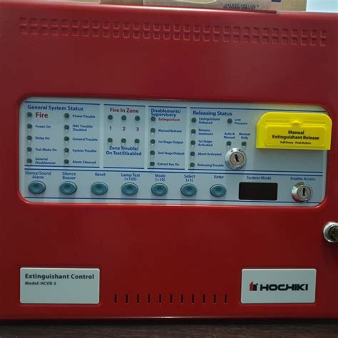 Jual Panel Hochiki Fire Suppression System Type Hcvr 3 R Harga Murah 2025