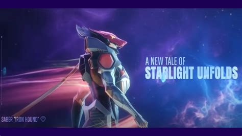 New Starlight New Journey Saber Iron Hound Mobile Legends