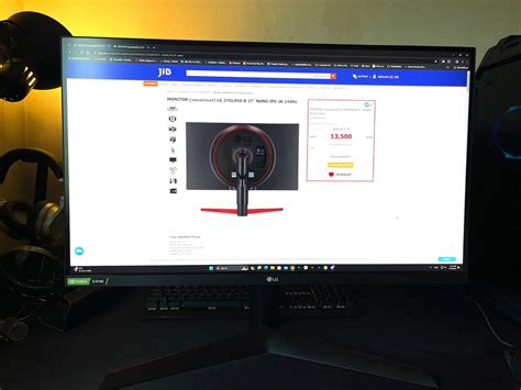 Monitor จอมอนิเตอร์ Lg 27gl850 B 27 Nano Ips 2k 144hz