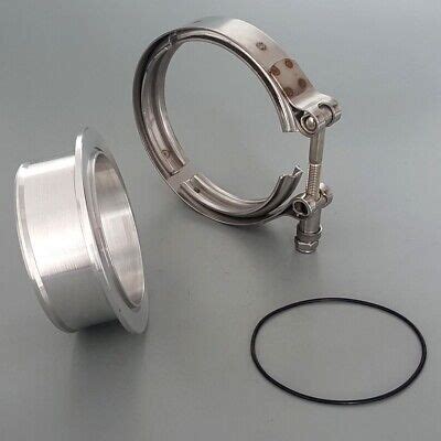 V BAND FLANGE KIT FIT Borg Warner Compressor S400 S400SX E S500SX