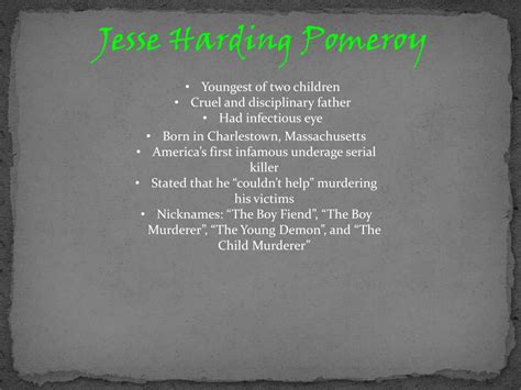 Ppt Jesse Pomeroy Powerpoint Presentation Free Download Id2377846