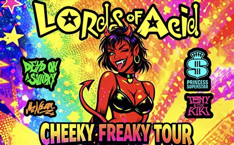 Lords Of Acid Bring The Heat As Cheeky Freaky Tour 2026” Starts This