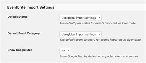 Eventbrite Tickets Settings Overview Knowledgebase