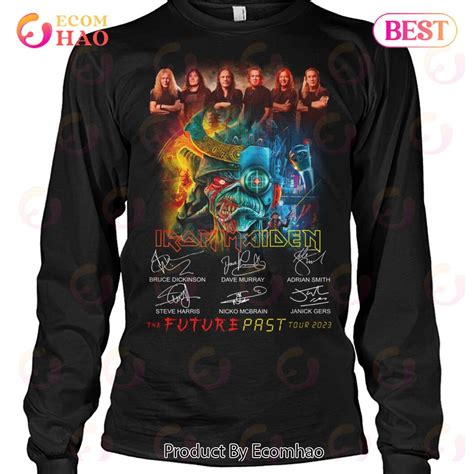 Iron Maiden The Future Past Tour 2023 Limited Edition T Shirt Ecomhao