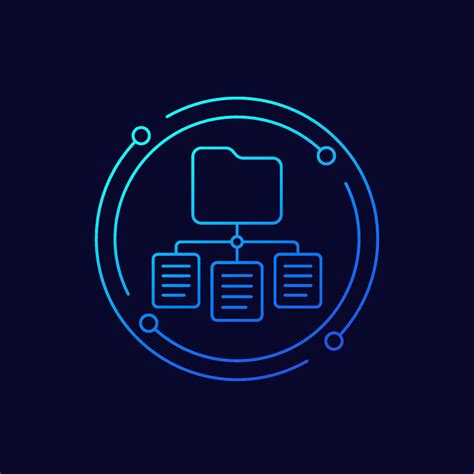 Classification Icon Data Management Linear Design 54322037 Vector Art At Vecteezy