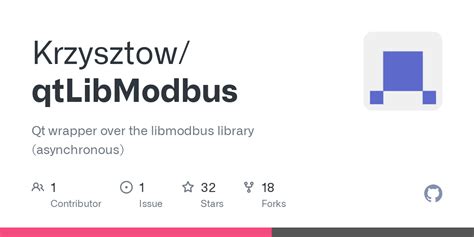 github krzysztow qtlibmodbus qt wrapper over the libmodbus library
