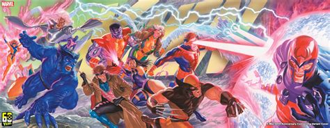The Avengers And X Mens 60 Year Legacies Come Alive In New Variant Covers By Alex Ross Marvel