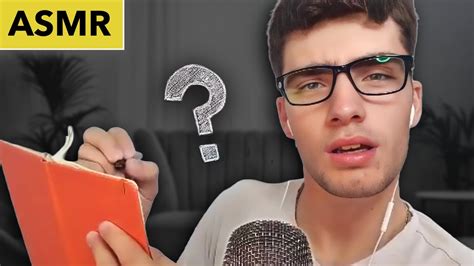 Asmr Interviewing You Roleplay Youtube