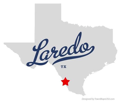 Laredo Texas Map