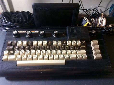 Matrixsynth Commadore 64 Custom Synth With Synthcart And Viewing Monitor