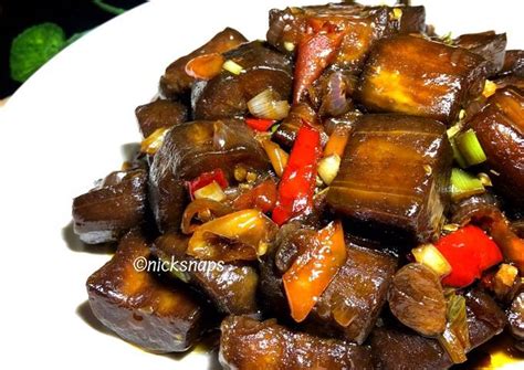 Resep Tumis Terong Kecap Pedas Oleh Enik Sulistyawati Cookpad