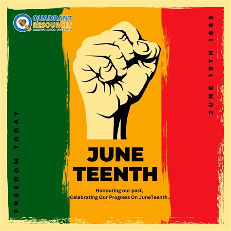 Quadrant Technologies On Linkedin Quadrantresource Juneteenth Equality Standtogether