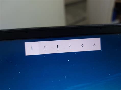 A White Character Menu With Weird Symbols Pop Up When Clicking Space