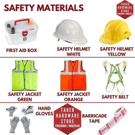 Safety Equipment Tool Kit For Labour Taher Hardware Stores At ₹ 1500