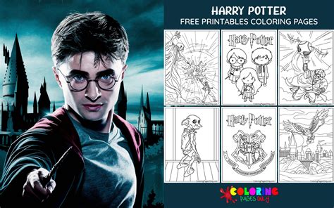 Printable Harry Potter Coloring Book Pages [2025]