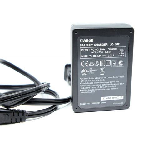 Canon Lc E8e Charger For Lp E8 Battery Pack Flippamart