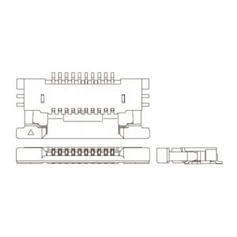 Molex FPC Connector Female Tin Bismuth Over Nickel Plating Price From Rs Unit