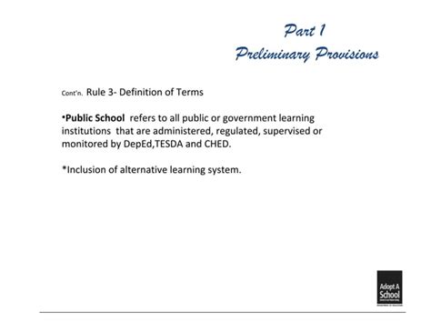 Salient Features Of The Revised Implementing Rules And Regulations Of