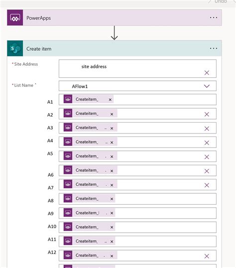 Powerapps Powerautomate More Arguments Expected Than Existing R