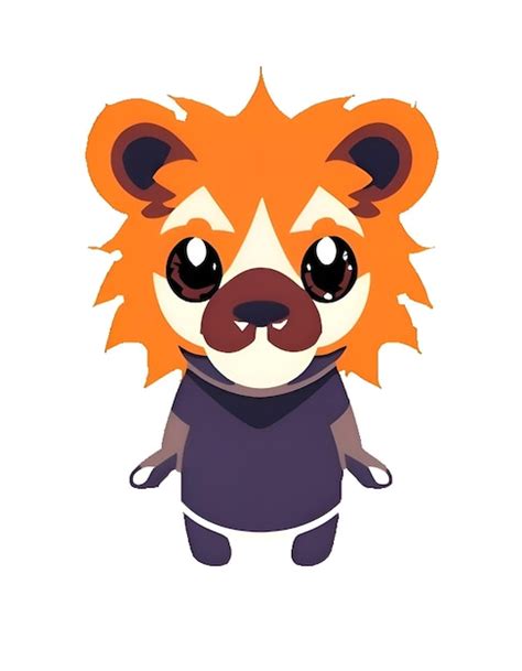 Premium Vector Cute Bear In Sweater Illustration