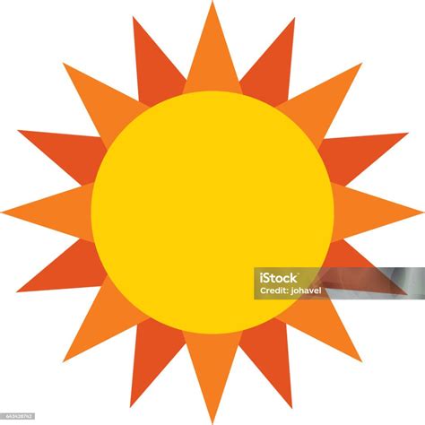 Vetores De Ícone De Isolados De Sol Bonito E Mais Imagens De Ensolarado