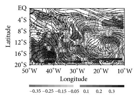 Relative Vorticity Shaded 10⁻⁵ S⁻¹ And Streamlines Composite