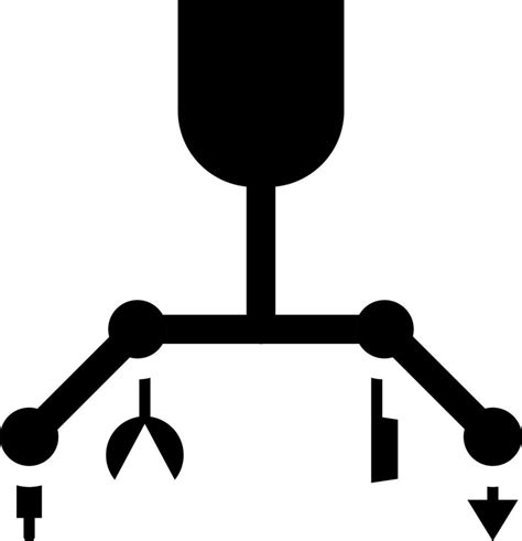 Vector Illustration Of Robotics Icon 24278541 Vector Art At Vecteezy