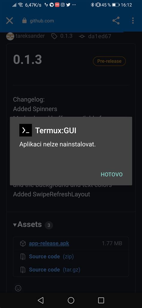 App Can Not Be Installed Honor 9x · Issue 2 · Termuxtermux Gui · Github