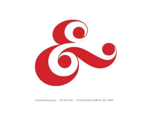 Typography Letters And Ampersands Slapdashing Design Blog