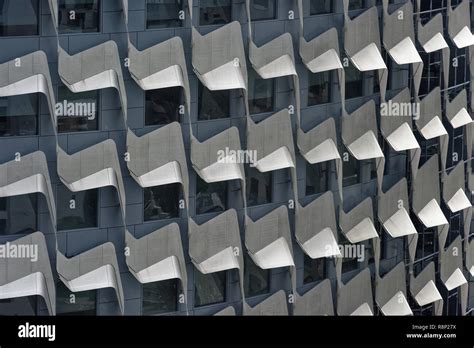 Cladding Providing Shading In Windows Of The Centennial Tower