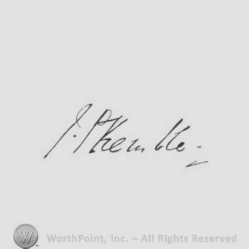 Mark With Signature John Philip Kemble 550841