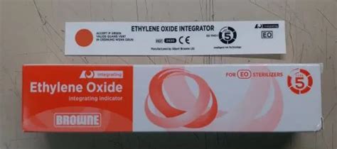 Tst Browne 2420 Ethylene Oxide Integrating Indicator Strips Class 5