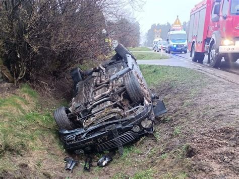 Śmiertelny wypadek Mercedesem uderzył w przepust