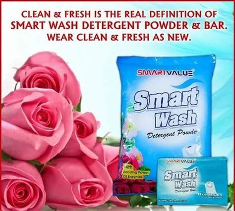 Jasmine White Smart Wash Detergent Powder 1kg Packaging Size 200 Gram