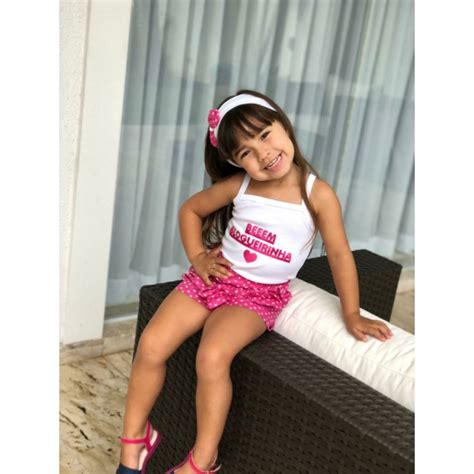 conjunto roupa infantil menina blogueirinha feminino tiara bebê