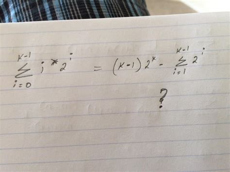 Algorithms A Newbie Trying To Understand As How This Summation Was