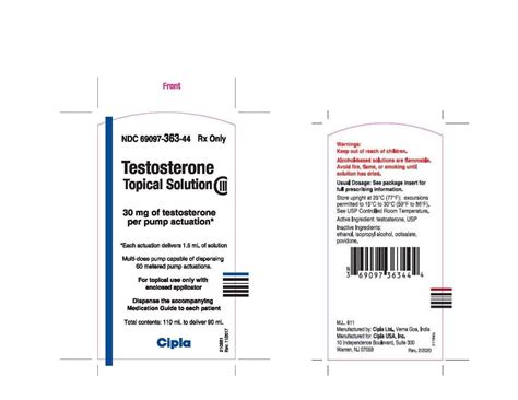 Testosterone Topical Solution Fda Prescribing Information Side Effects And Uses