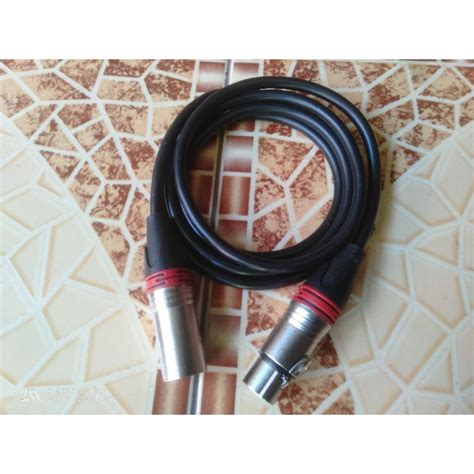 Jual Kabel Input 1meter Male To Female Jack Donner Kabel Makita Stereo Jack Input Xlr Donner