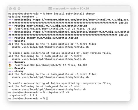 mac os ruby update divagawer