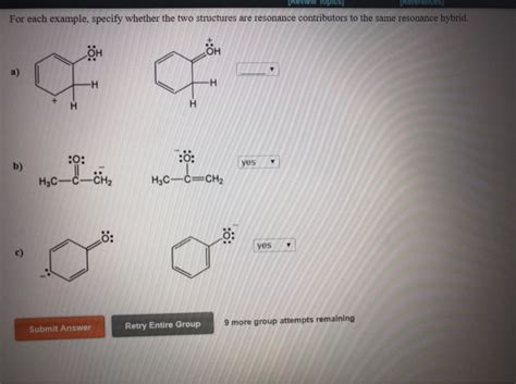 Solved For Each Example Specify Whether The Two Structures