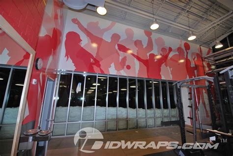 3m Vinyl Wall Mural Wrap For School In Bethlehem Gym Sports Gym