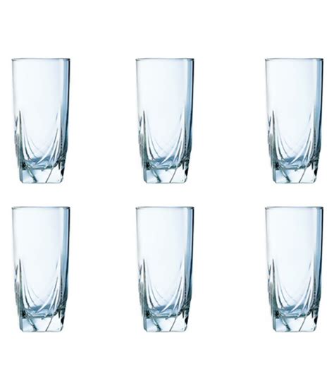 Luminarc Glass 330 Ml Set Of 6 Buy Online At Best Price In India Snapdeal