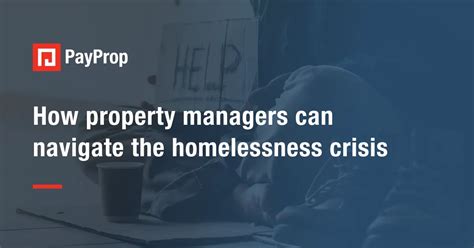 How Property Managers Can Navigate The Homelessness Crisis Payprop Blog